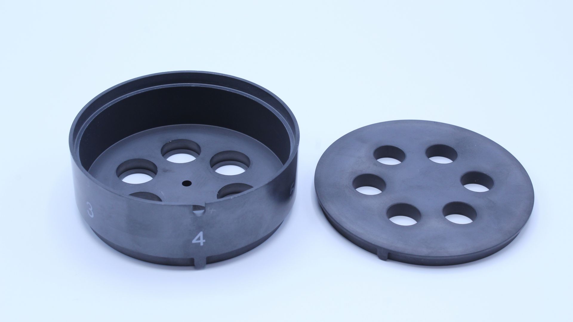 Graphite sample carrier for 6 samples | LFA/CARRIER/GR/6