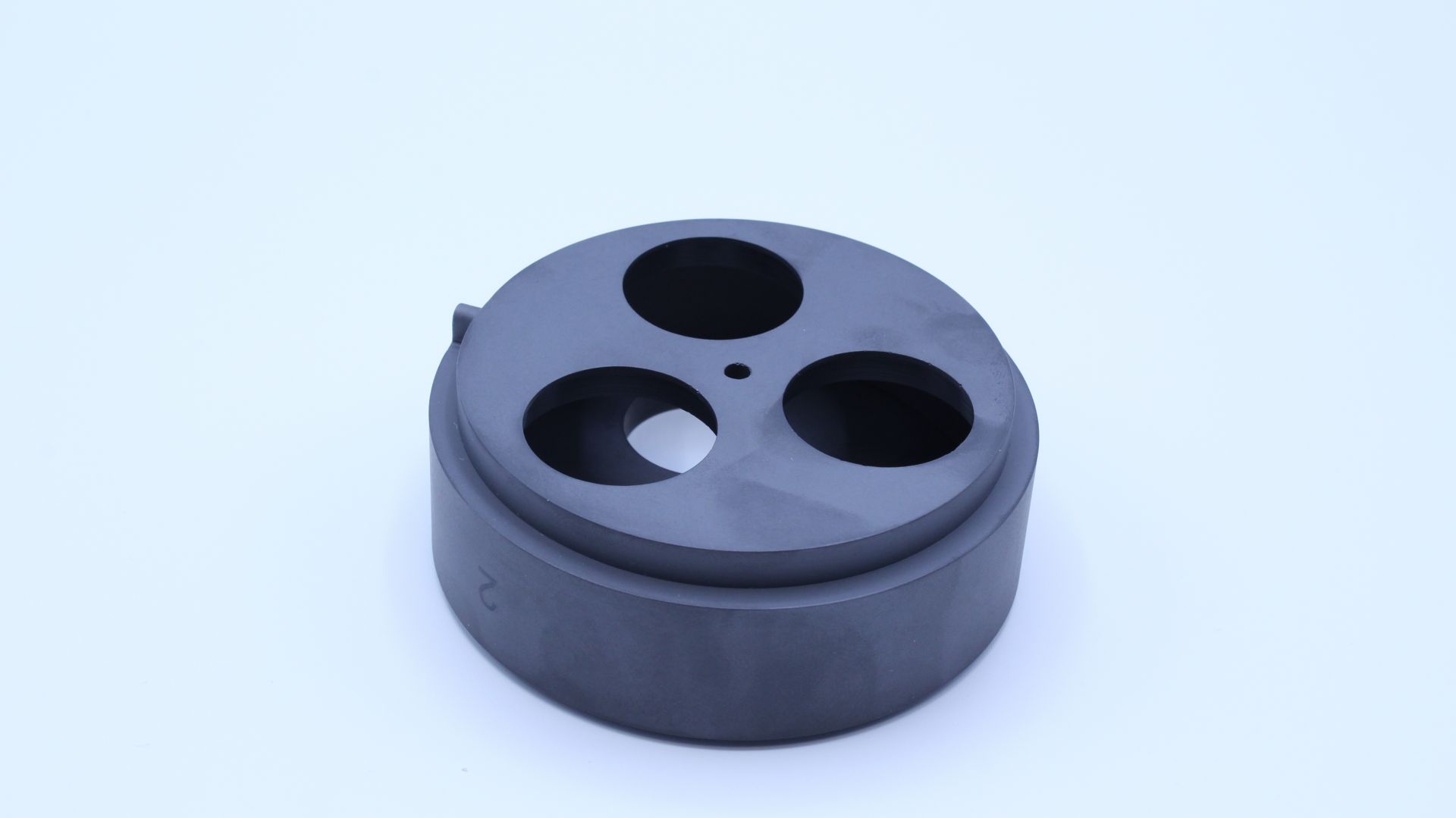 SiC sample carrier for 3 samples