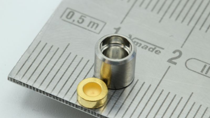 DSC high pressure stainless steel autoclave crucible with cap